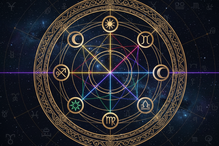 Planetary Aspects: Conjunction, Opposition, Trine, Square, Sextile ...