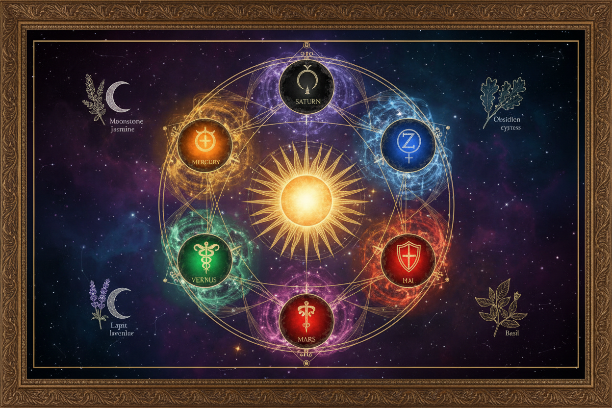 Planetary Magic: Working with the 7 Classical Planets - Complete Guide ...