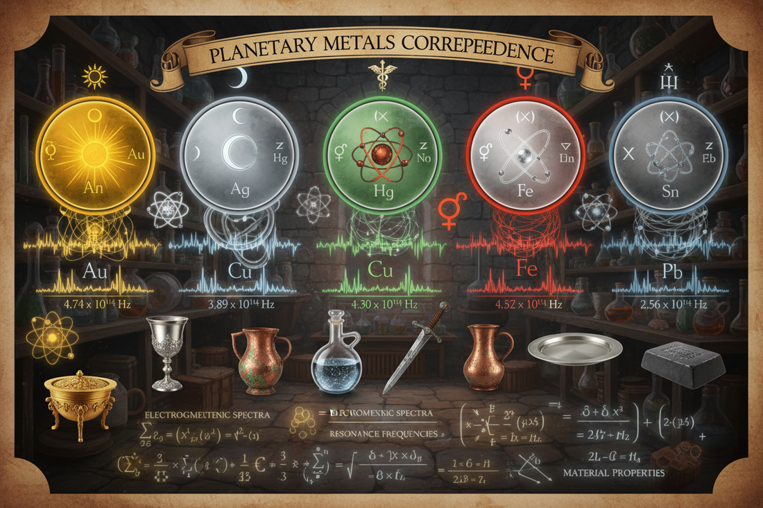 Planetary Metals: Seven Planets, Seven Metals & Material Vibration ...