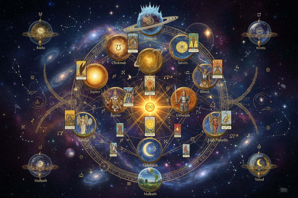 Planetary Paths: The 7 Classical Planets on the Tree | Astrology ...