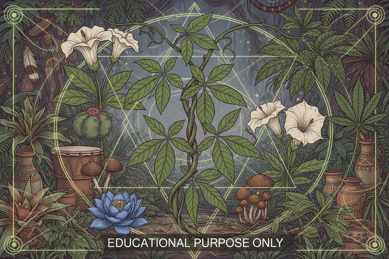 Psychoactive Plants & Shamanic Botanicals: Educational Guide | By ...