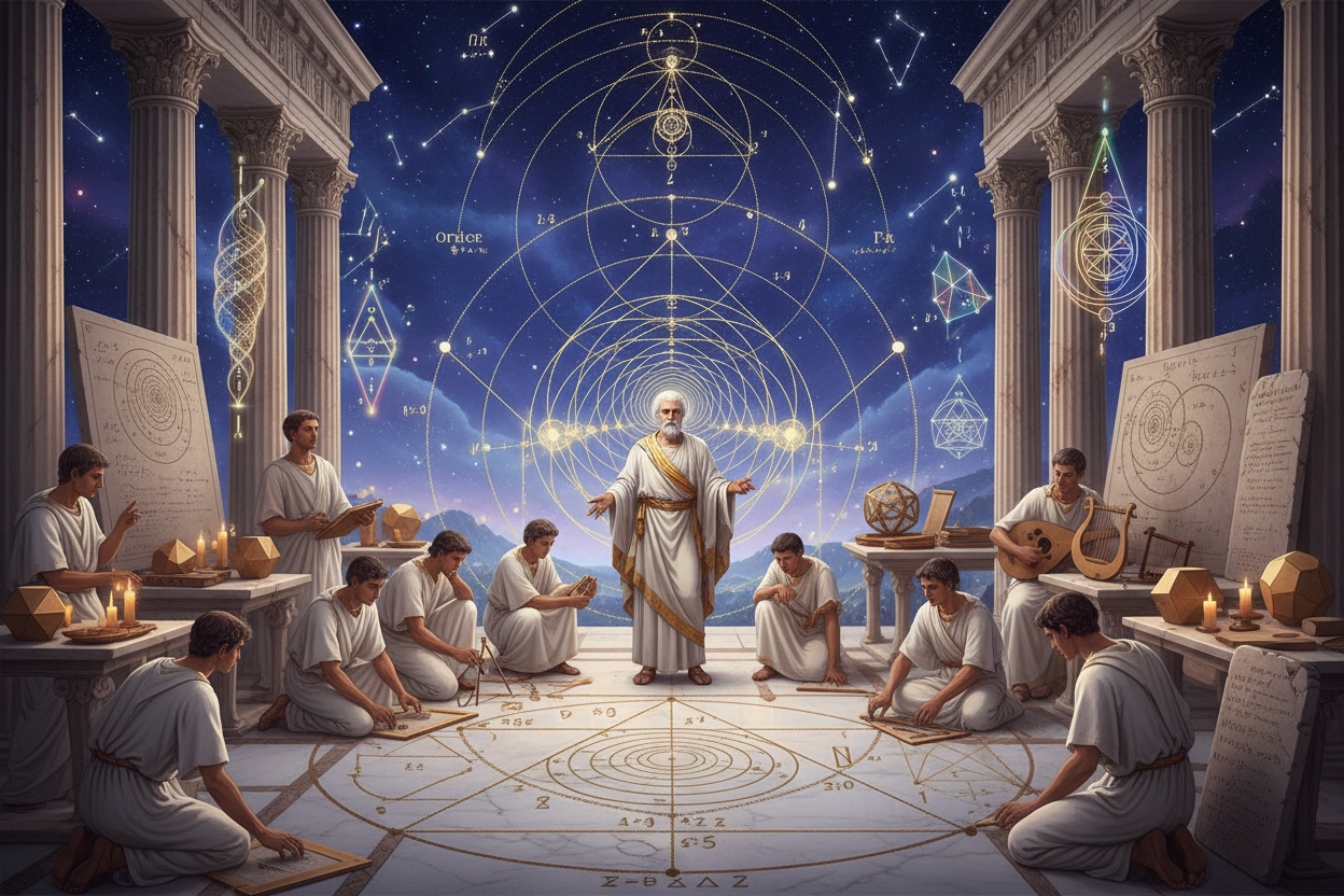 Pythagoras & Sacred Geometry: Mathematical Mysticism | History of ...