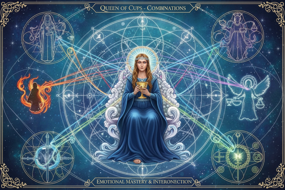 Queen of Cups Combinations: With Major & Minor Arcana – Nicole's ritual ...