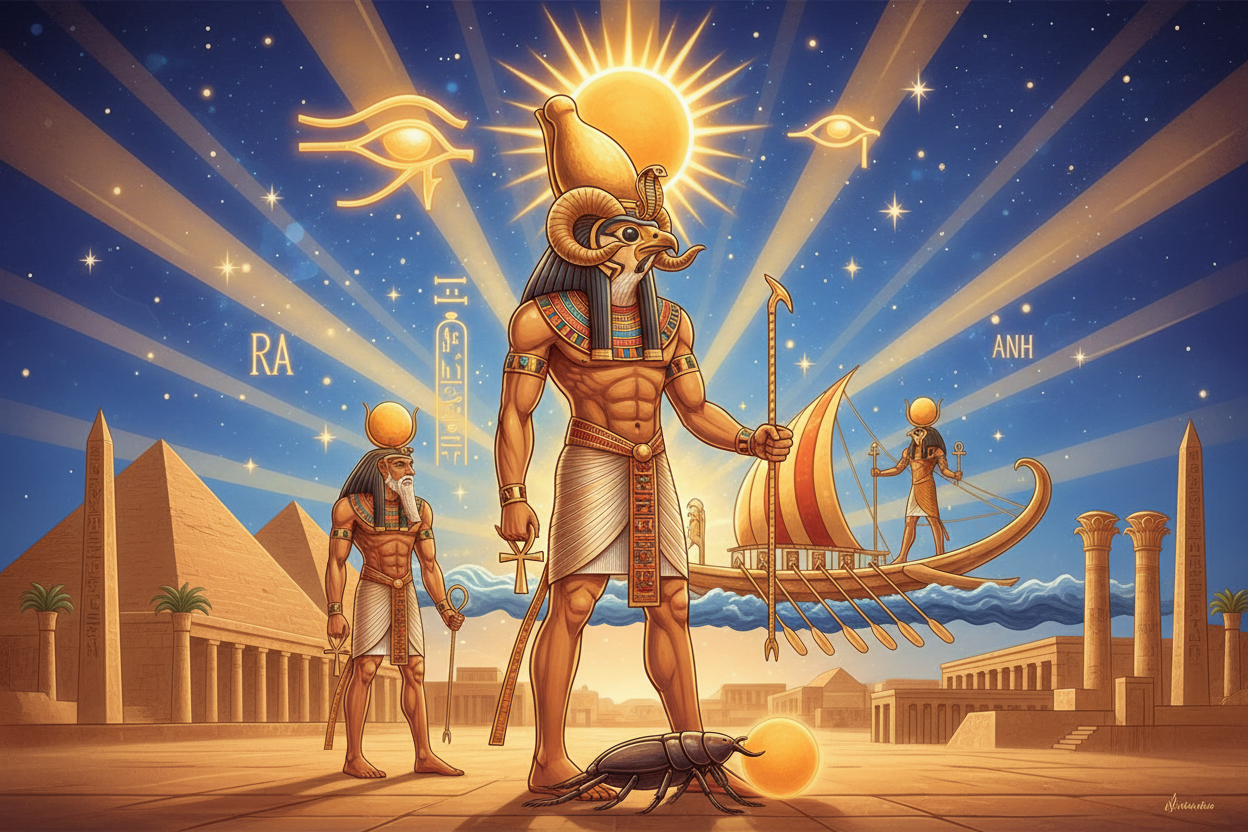 Ra/Amun-Ra: The Solar Sovereign | Supreme Deities Complete – Nicole's ...