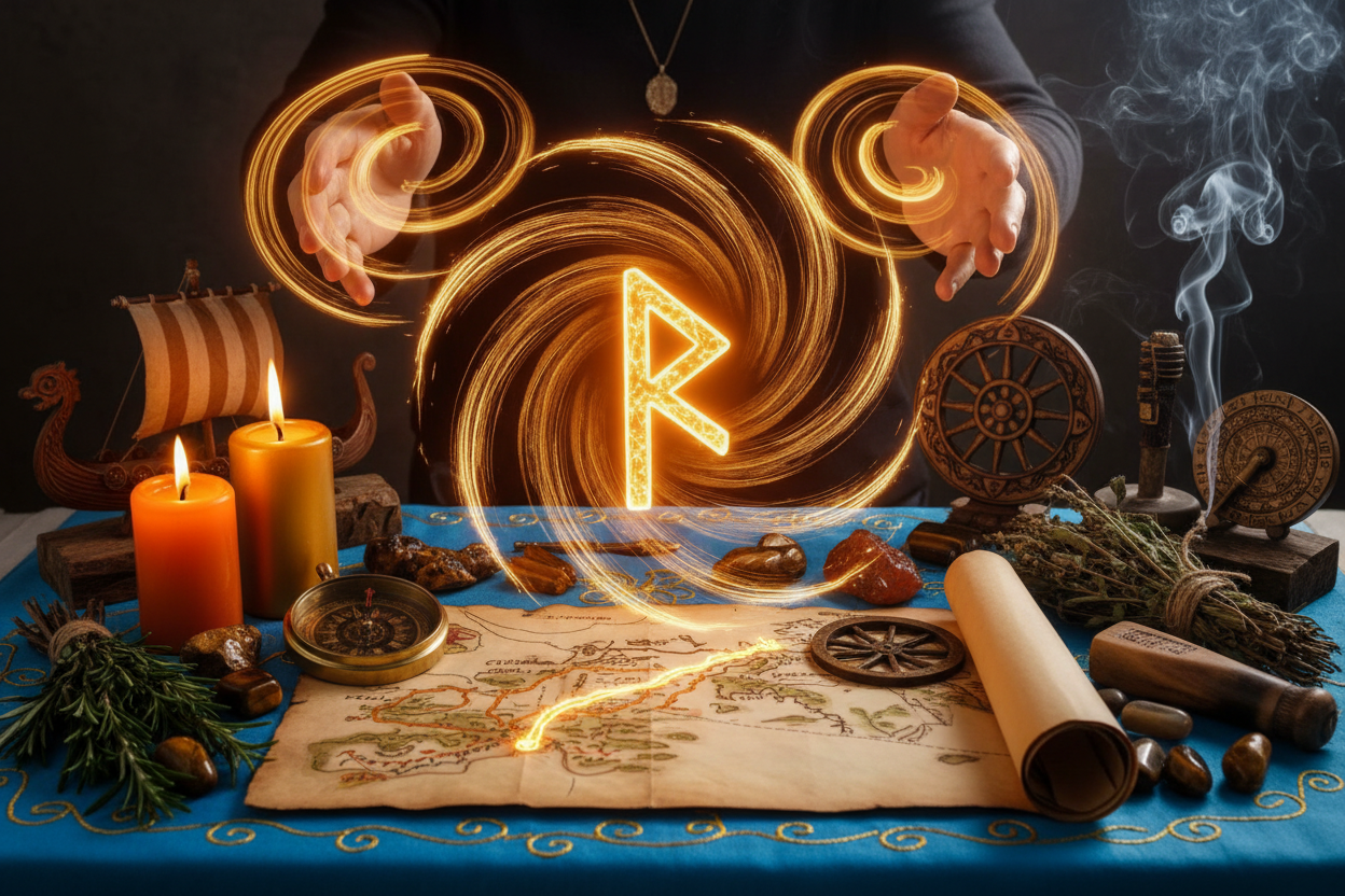 Raidho Rune Deep Dive: Norse Mythology, Sól & Sacred Journey – Nicole's ...