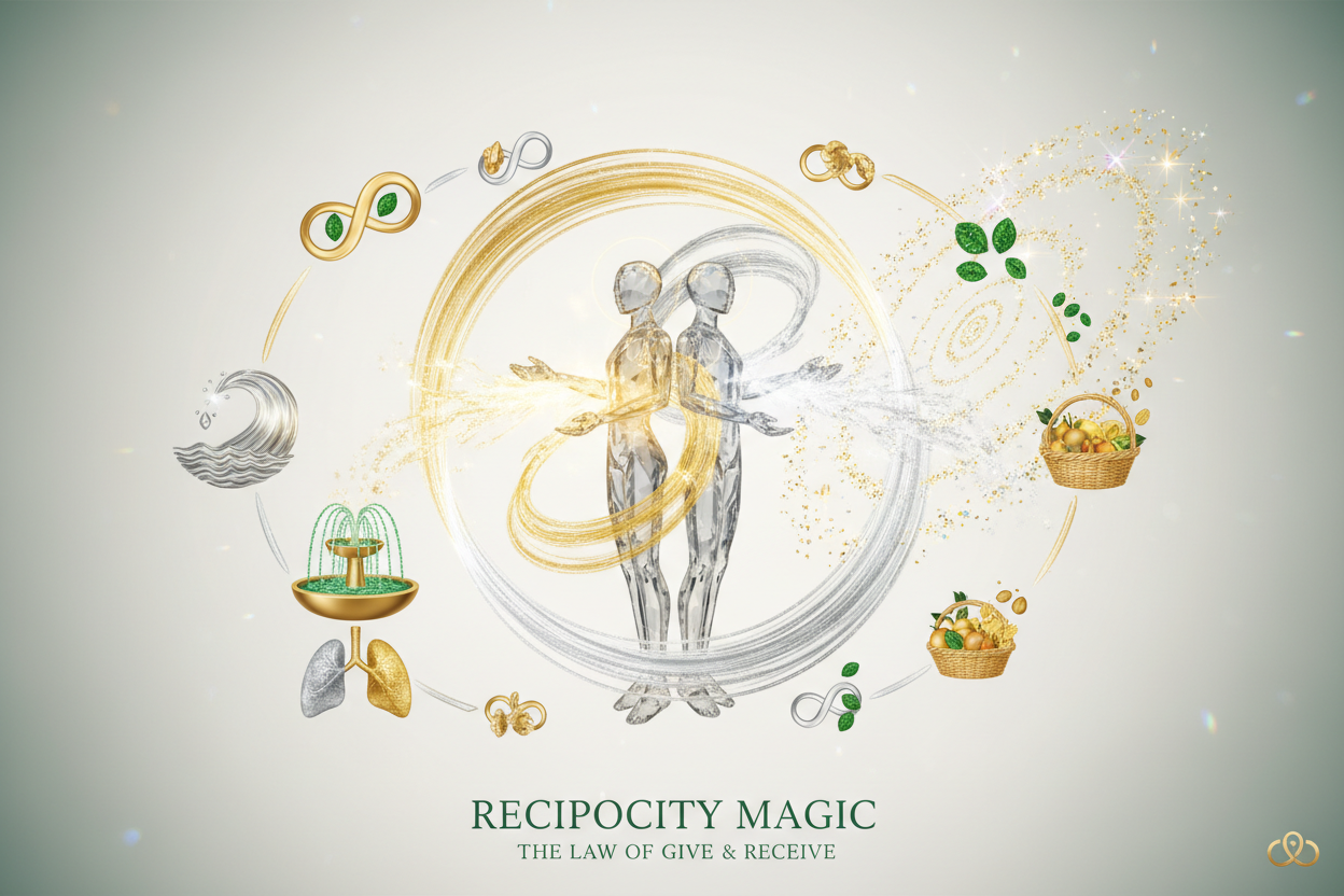 Reciprocity Magic: The Law of Give and Receive – Nicole's ritual universe