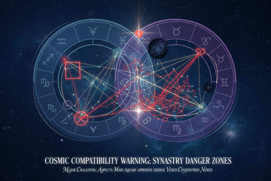 Red Flags Through Astrology: Warning Signs in Synastry | Relationship ...