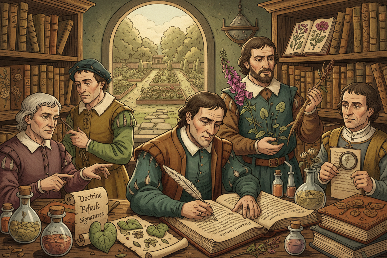 Renaissance Herbals Culpeper Gerard Doctrine Signatures – Nicole's ...