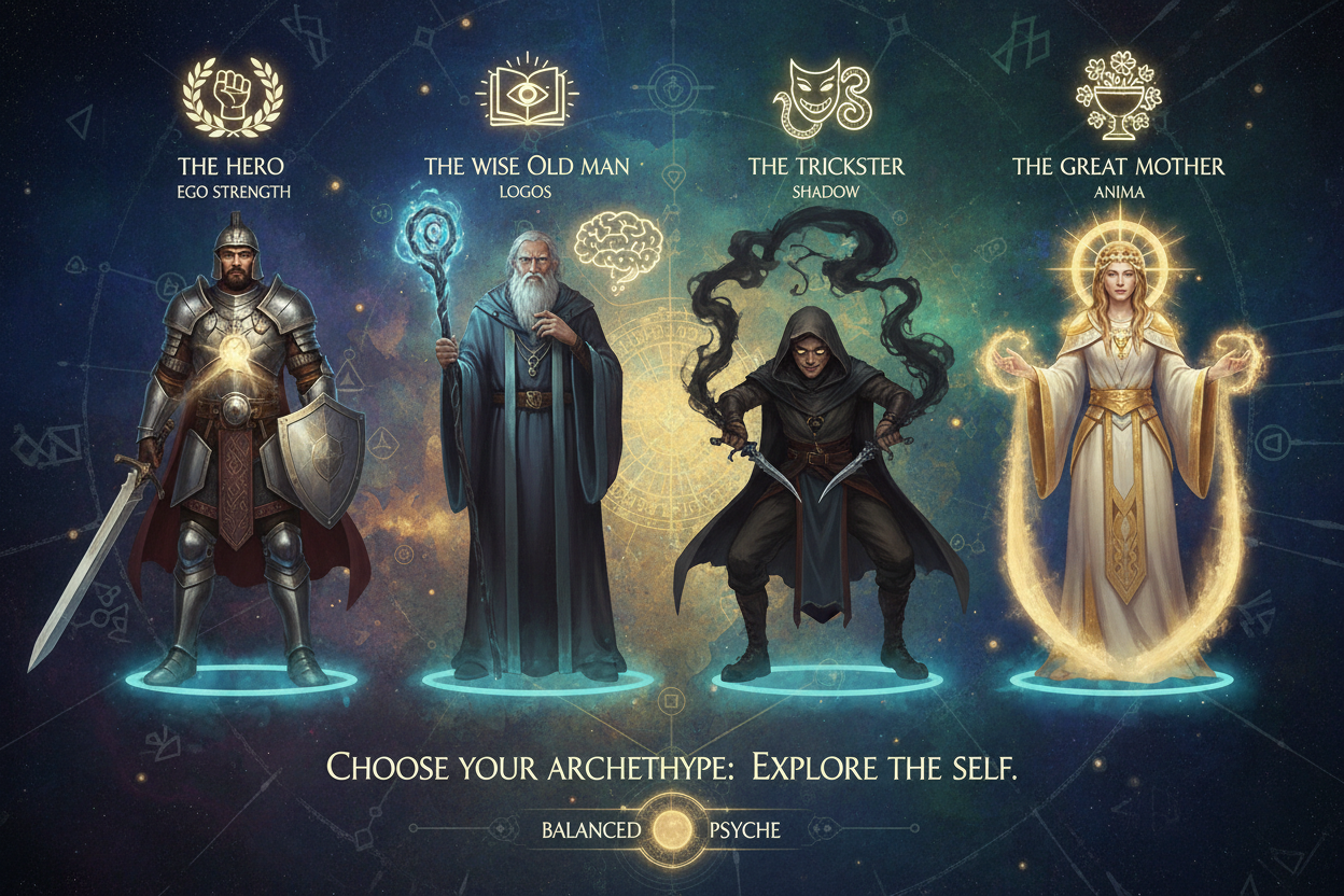 RPG Character Classes as Archetypal Roles: Warrior, Mage, Rogue, and ...
