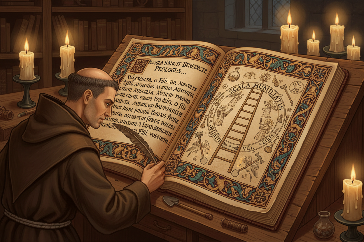 The Rule of St. Benedict: Spiritual Discipline as Magic | Nicole's ...