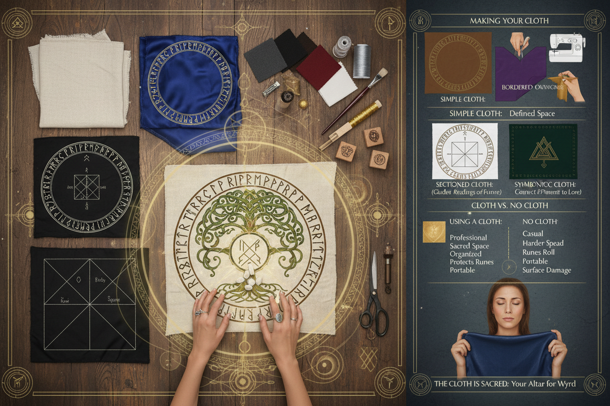 Rune Cloth: Creating Sacred Space | Complete Guide to Casting Cloths ...