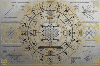 Rune Shapes: Geometric Power | Sacred Geometry in Elder Futhark ...
