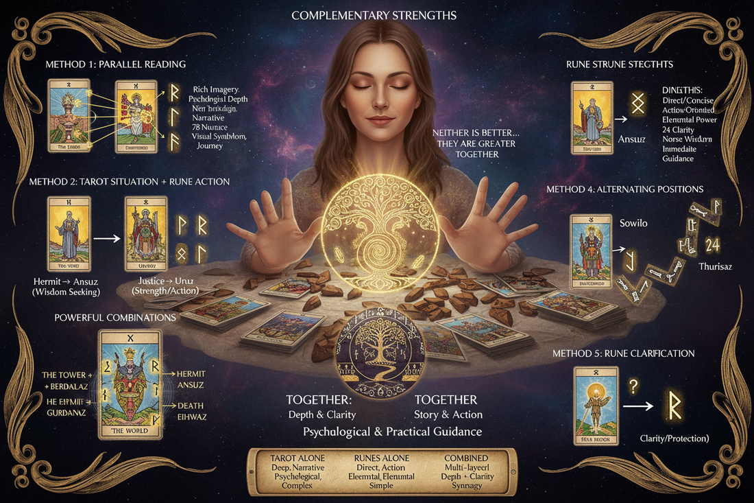 Rune + Tarot: Combined Readings | Syncretic Divination Power – Nicole's ...