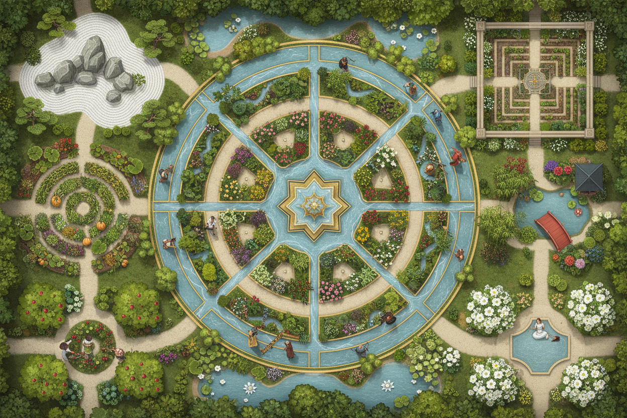 Creating Your Sacred Garden: Design Principles from Global Traditions ...