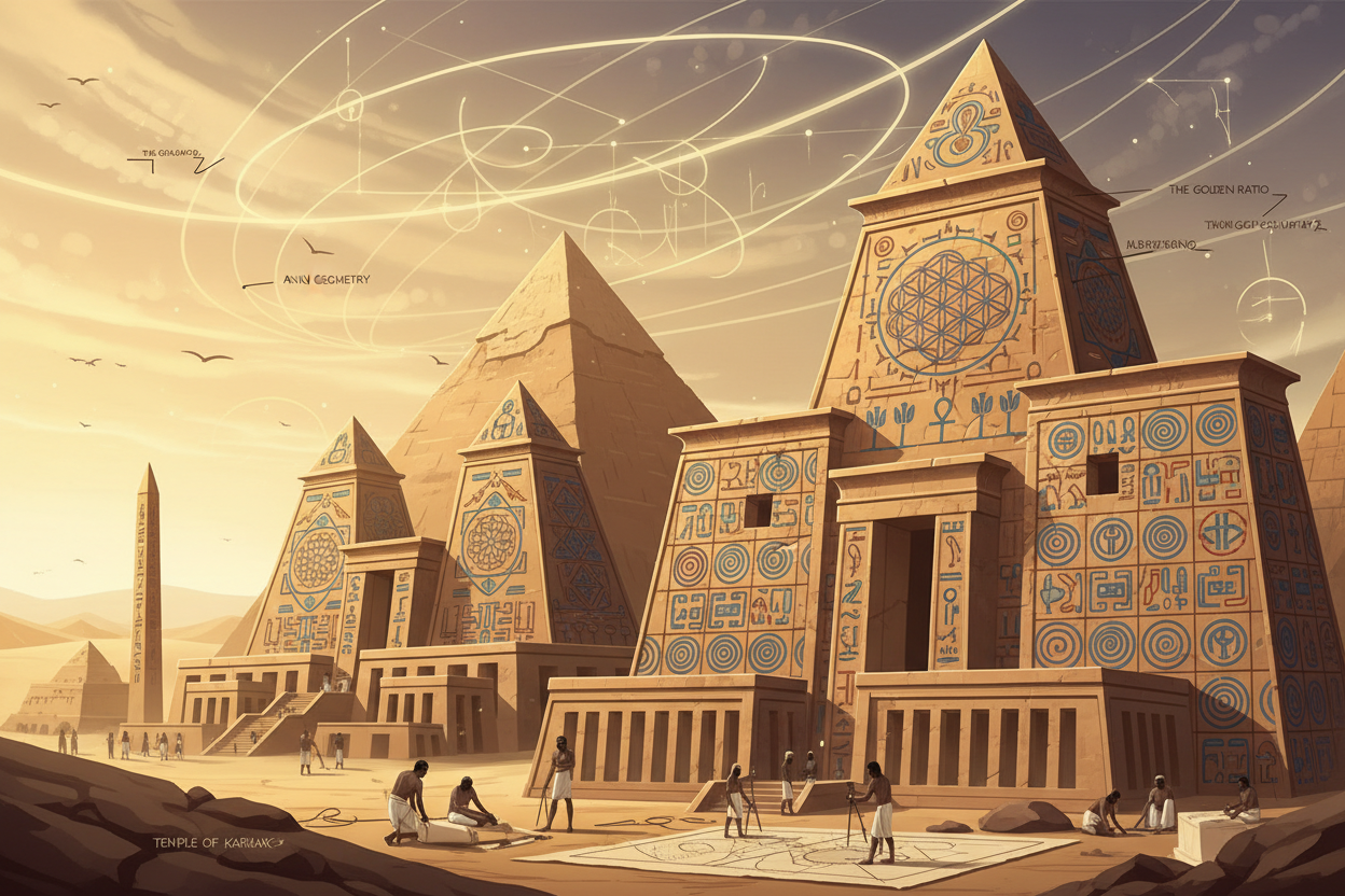 Sacred Geometry Ancient Egypt Pyramids Temples – Nicole's ritual universe