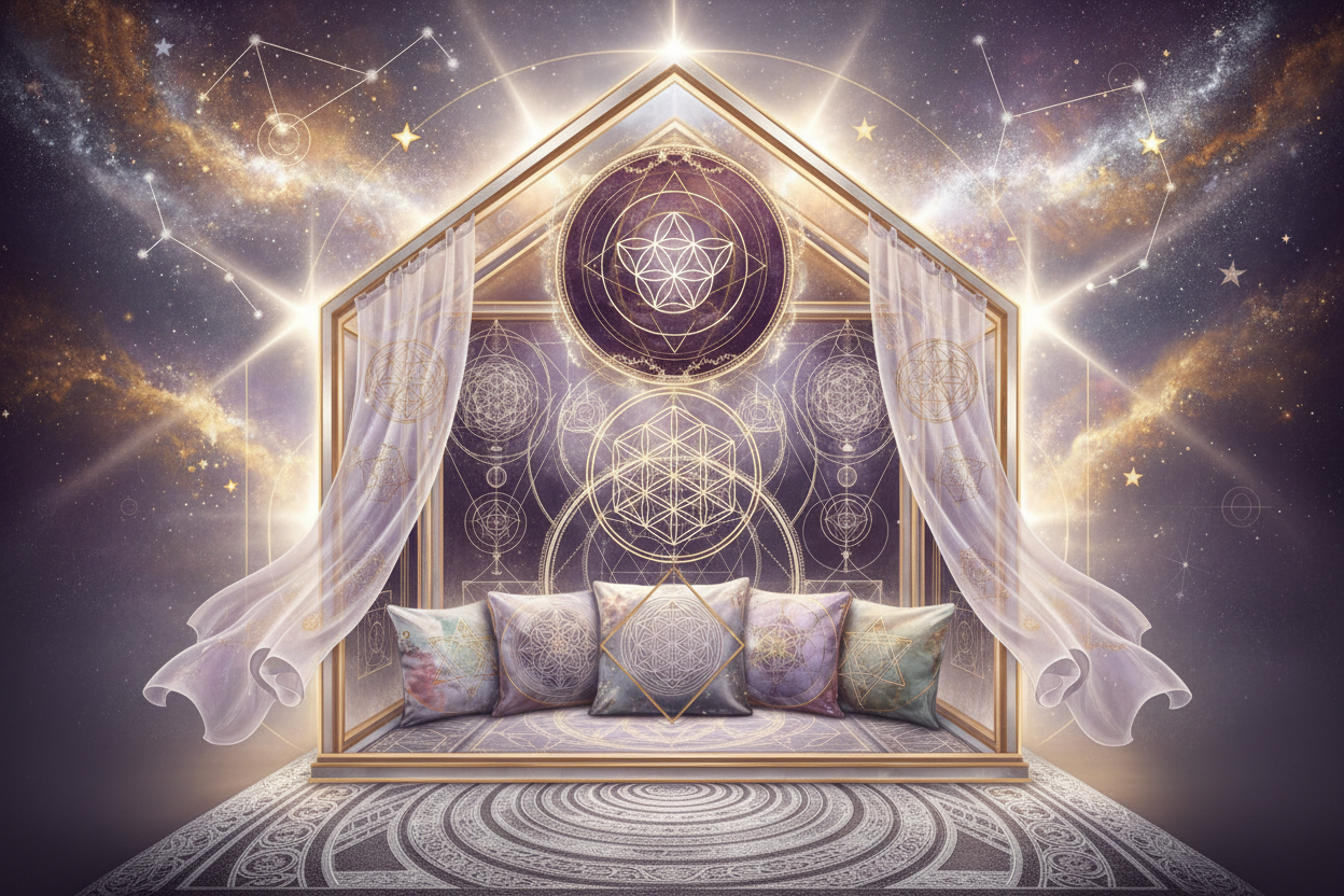 Sacred Geometry in Your Home: Decor Guide | Sacred Space Design ...