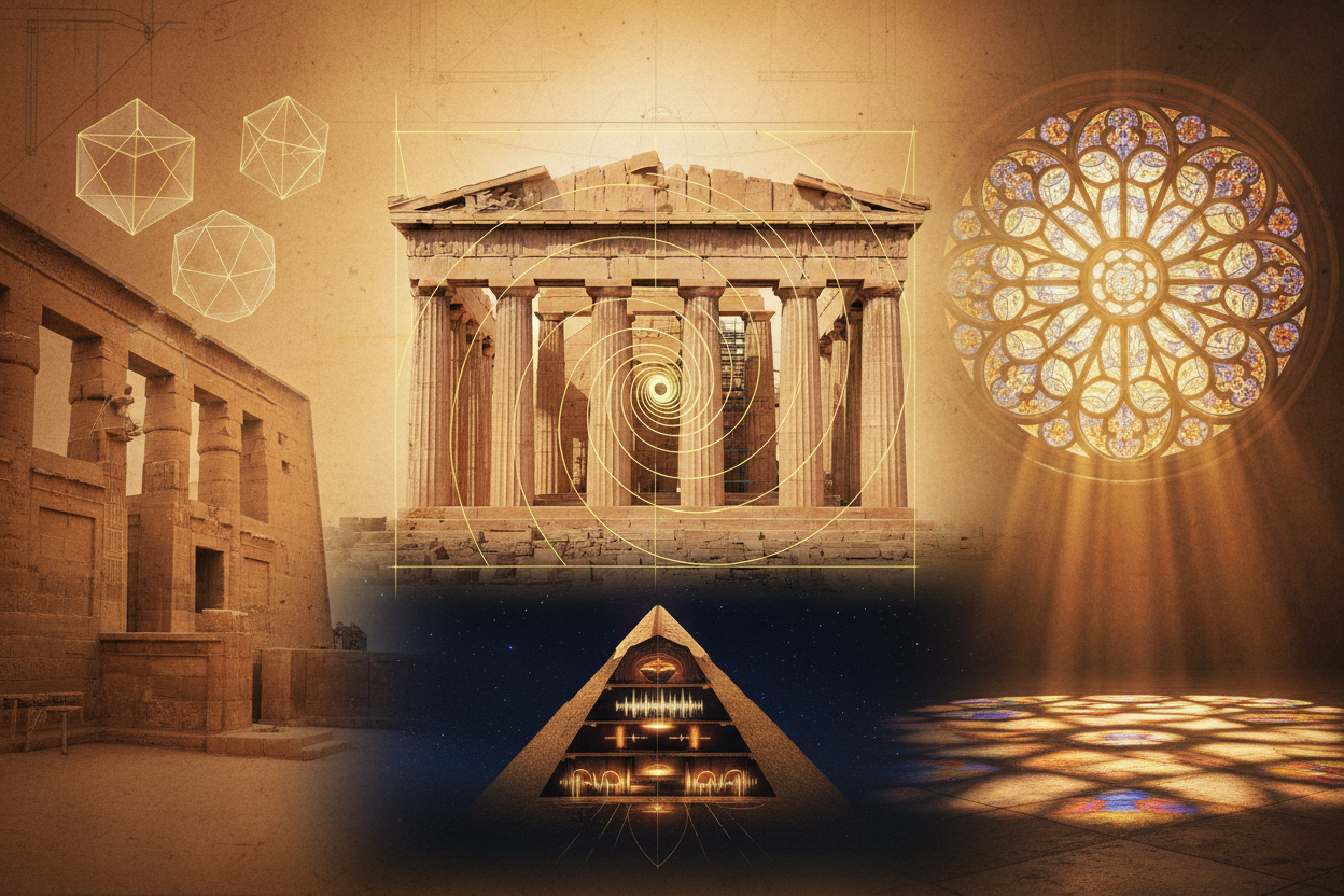 Sacred Geometry in Ancient Architecture: Golden Ratio, Mandalas ...