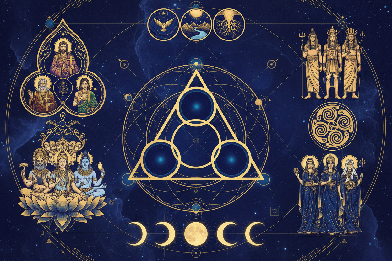 The Number Three: Trinity, Triad, and Three Realms | Sacred Numbers ...