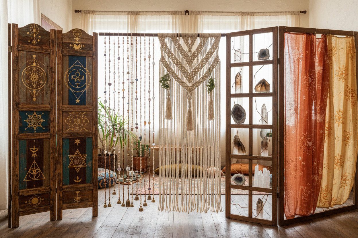 How to Create a Sacred Space Room Divider: Define Your Spiritual ...