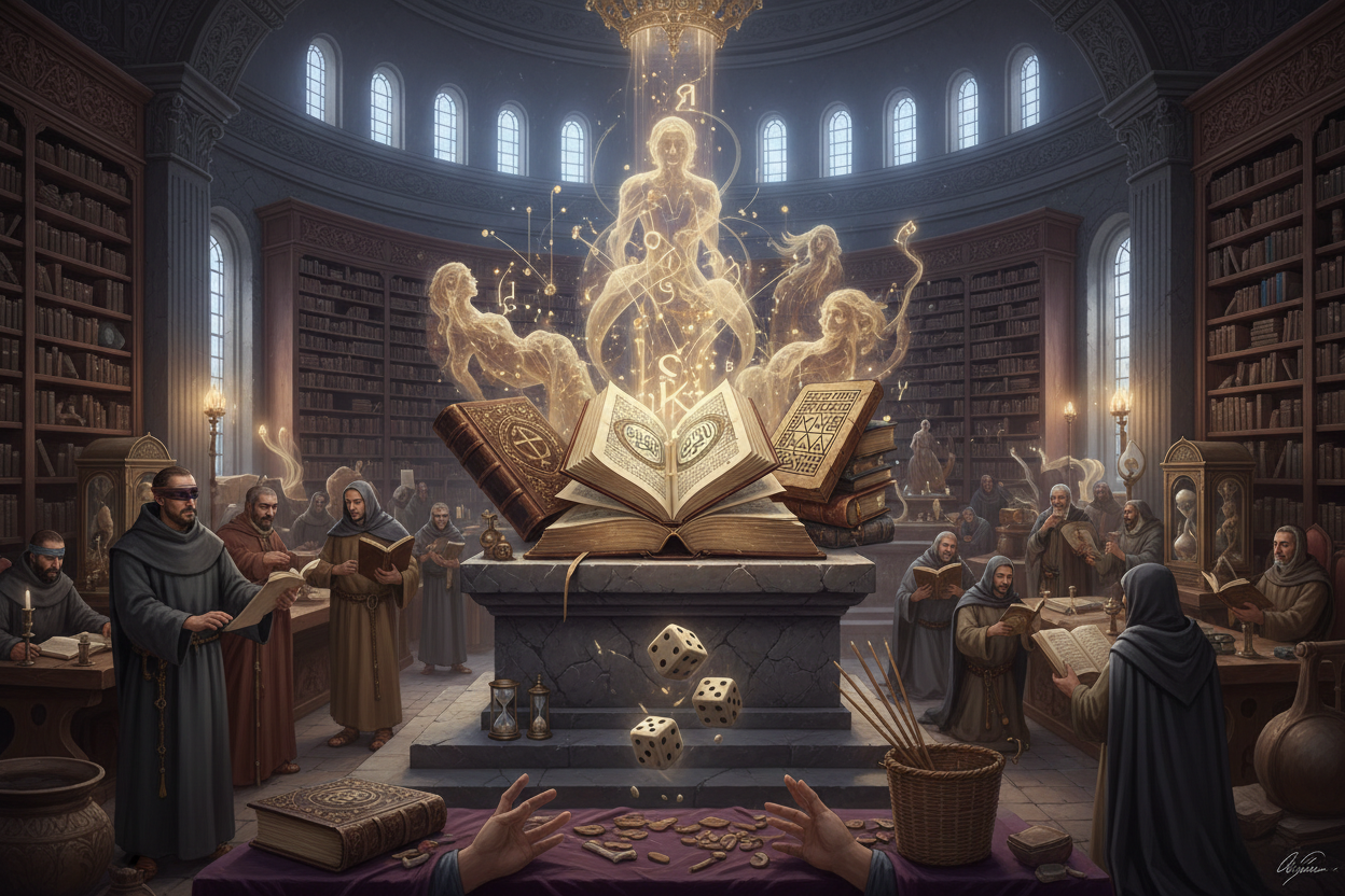 Sacred Text Divination: Bibliomancy, Sortes & Cleromancy | By Nicole ...