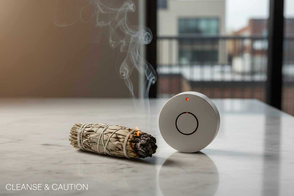 Sage Set Off Fire Alarm: How to Smudge in Apartment Without Triggering ...