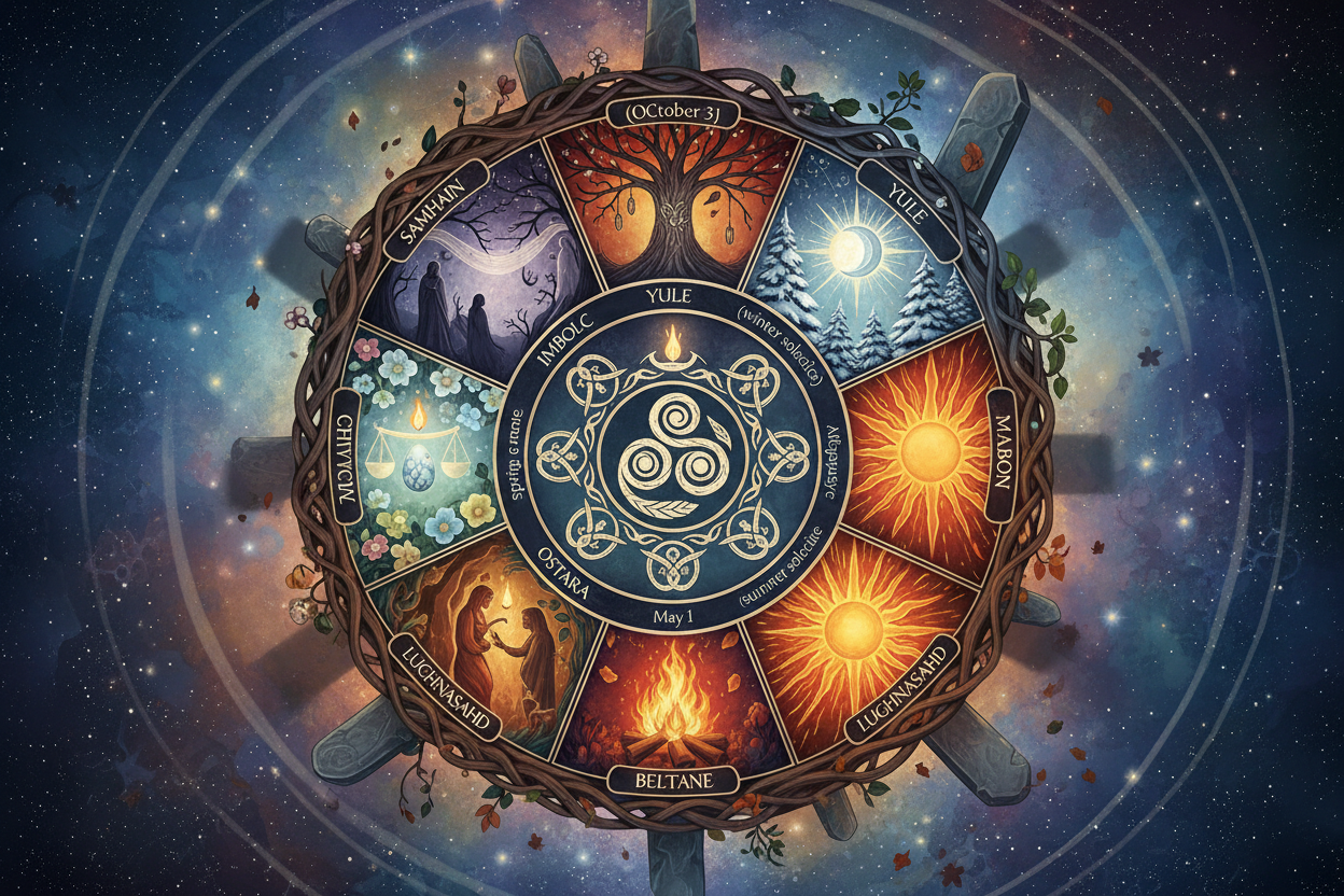 Samhain & the Wheel of the Year: Celtic Cycles & Sacred Time – Nicole's ...