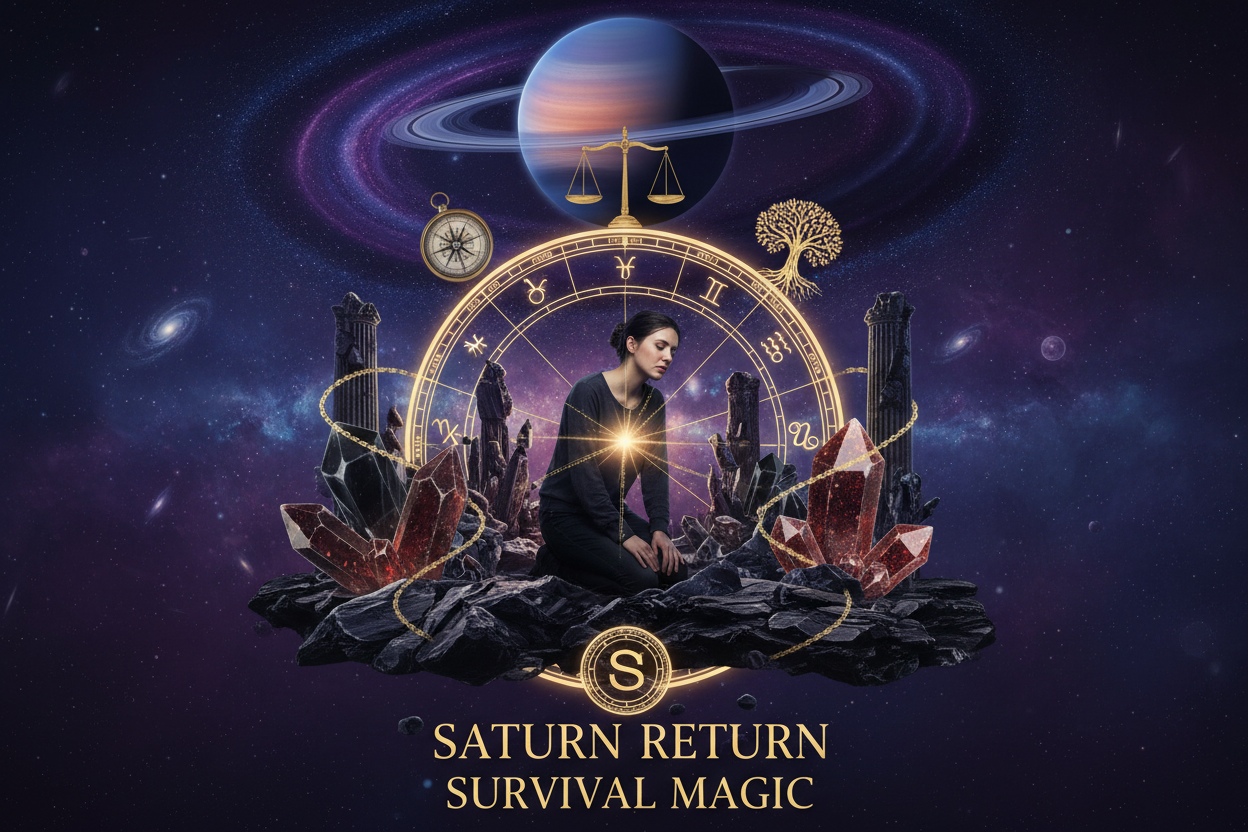 Saturn Return Survival Magic: Navigate Your Karmic Initiation – Nicole ...