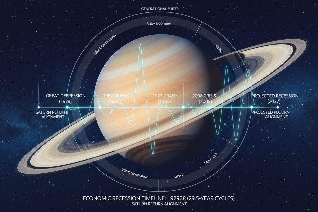 Saturn Returns & Recessions: The 29.5-Year Cycle | Economic Reckoning ...