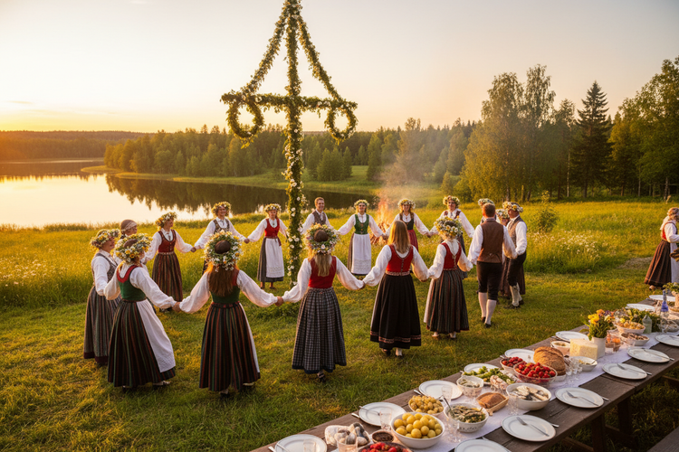 Midsummer in Scandinavia: Light and Magic - Dancing Under the Midnight ...
