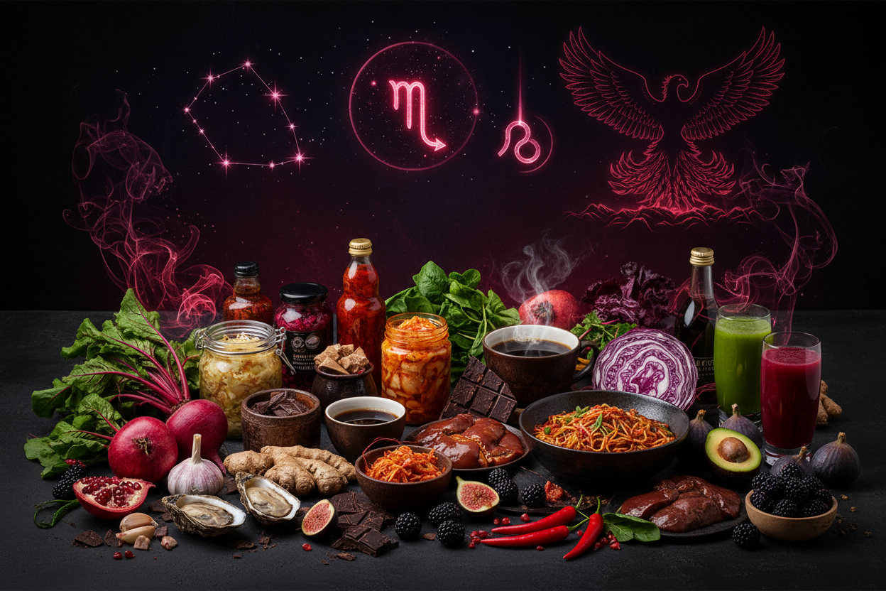 Scorpio Food Guide: Intense, Transformative, and Detoxifying | Food ...