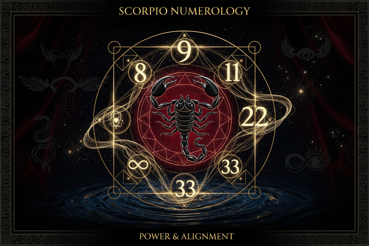 SCORPIO & Numerology: Your Sacred Numbers | Number 8 & 9 Power – Nicole ...