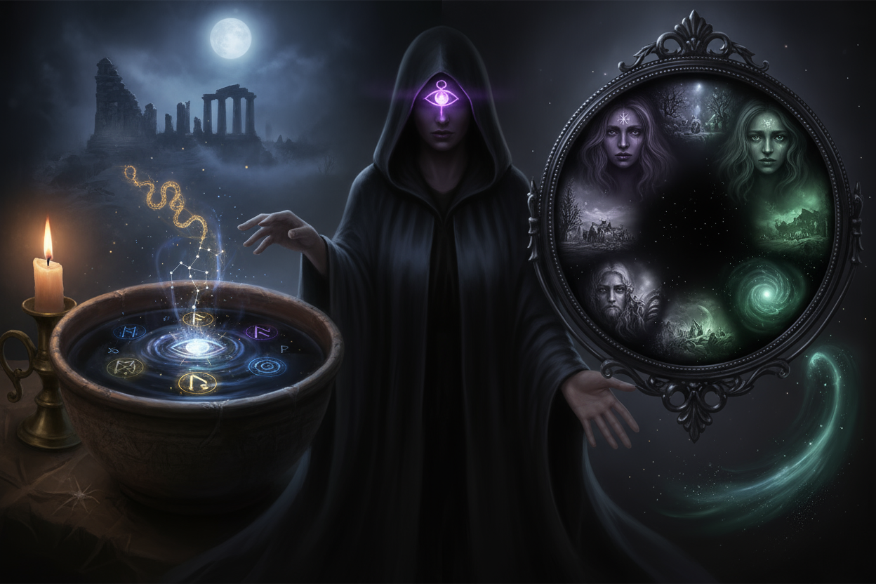 Scrying with Water and Mirrors | Hydromancy & Catoptromancy Guide ...