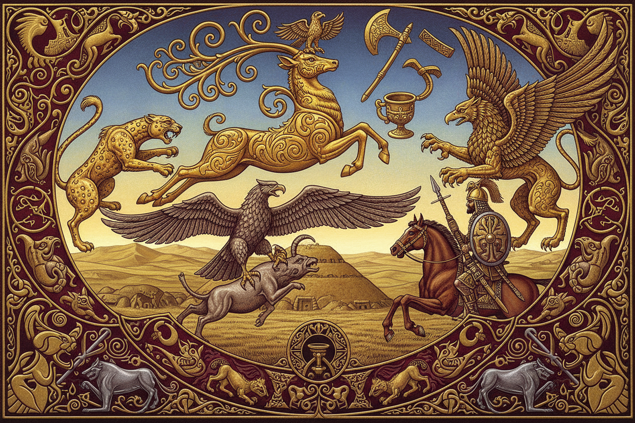 Scythian Animal Style and Mythology - Golden Beasts of the Steppes ...