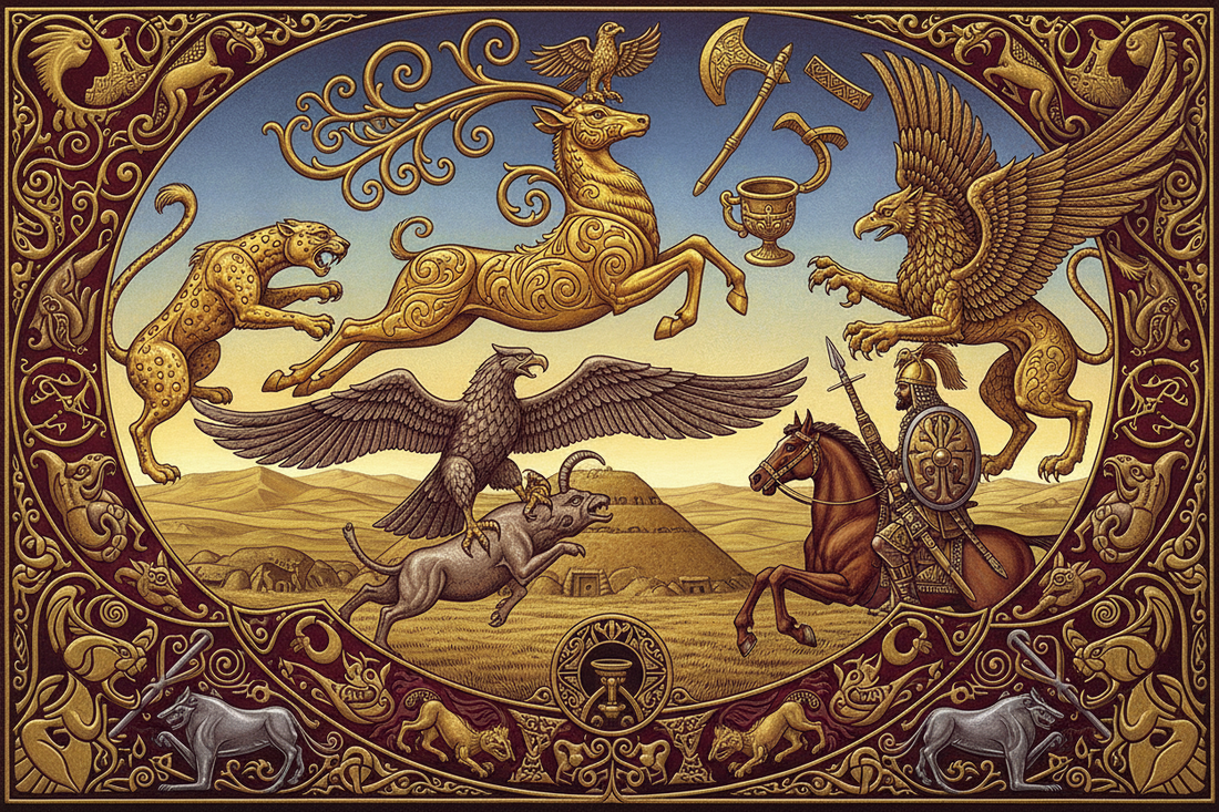 Scythian Animal Style and Mythology - Golden Beasts of the Steppes ...