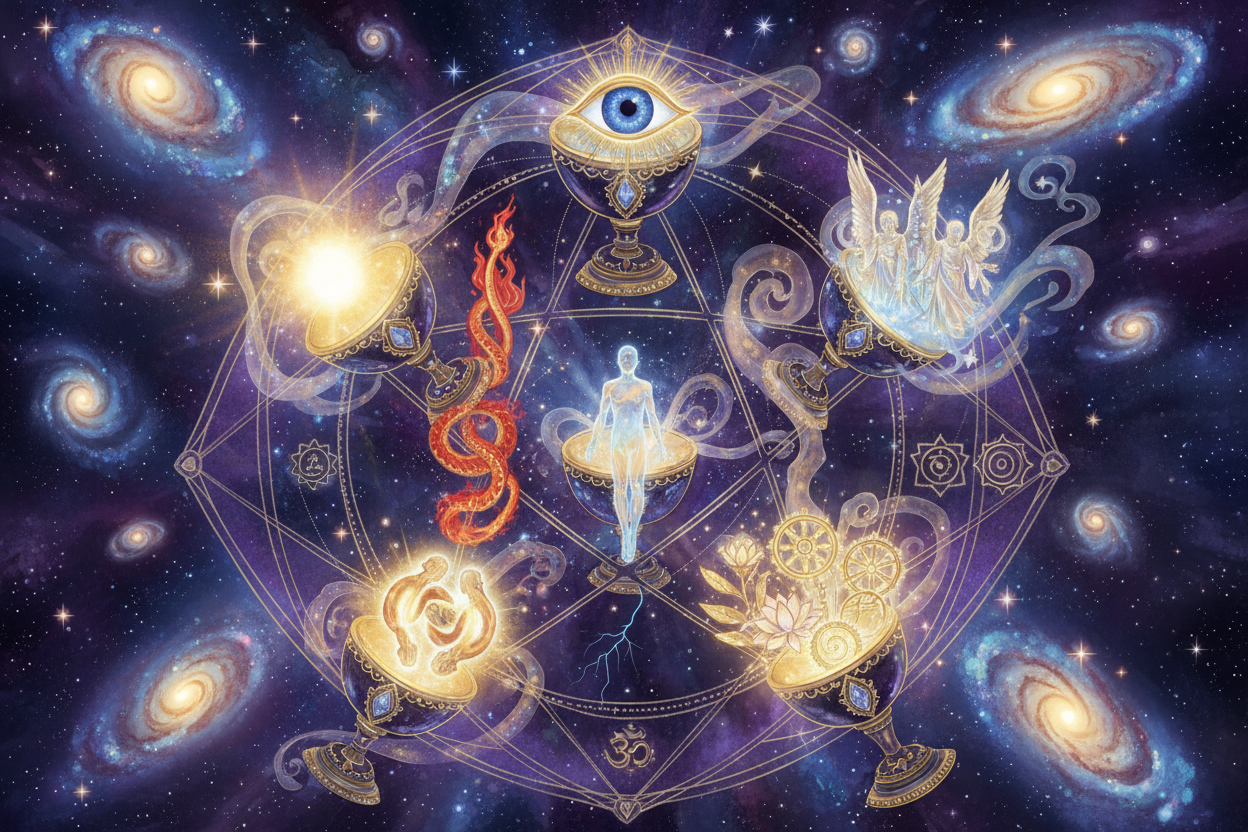 Seven of Cups Spiritual Meaning: Illusion, Bypassing & Enlightenment ...