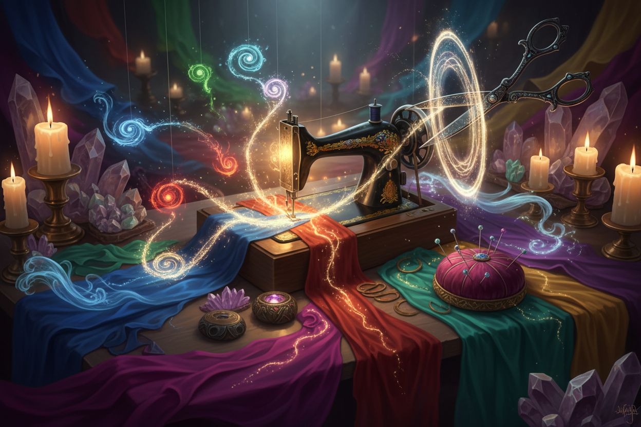 Sewing Magic: Fabric & Thread Spells | Complete Guide – Nicole's ritual ...