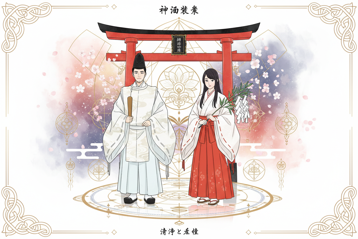 Shinto Priestly Vestments: Kannushi Robes and Miko Hakama – Nicole's ...