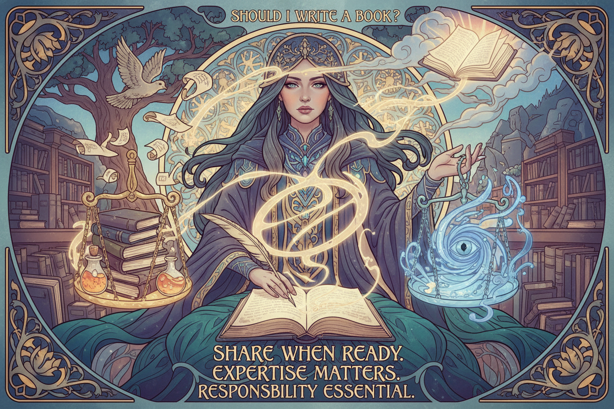 Should I Write a Book? | Witchcraft Writing Decision Guide – Nicole's ...