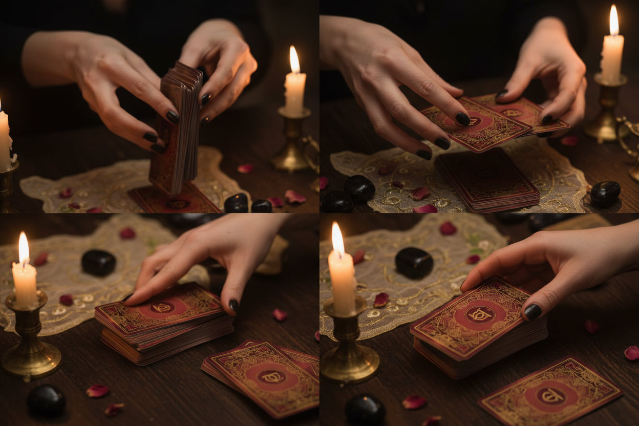 How to Shuffle Tarot Cards: 5 Methods and When to Use Each – Nicole's ...