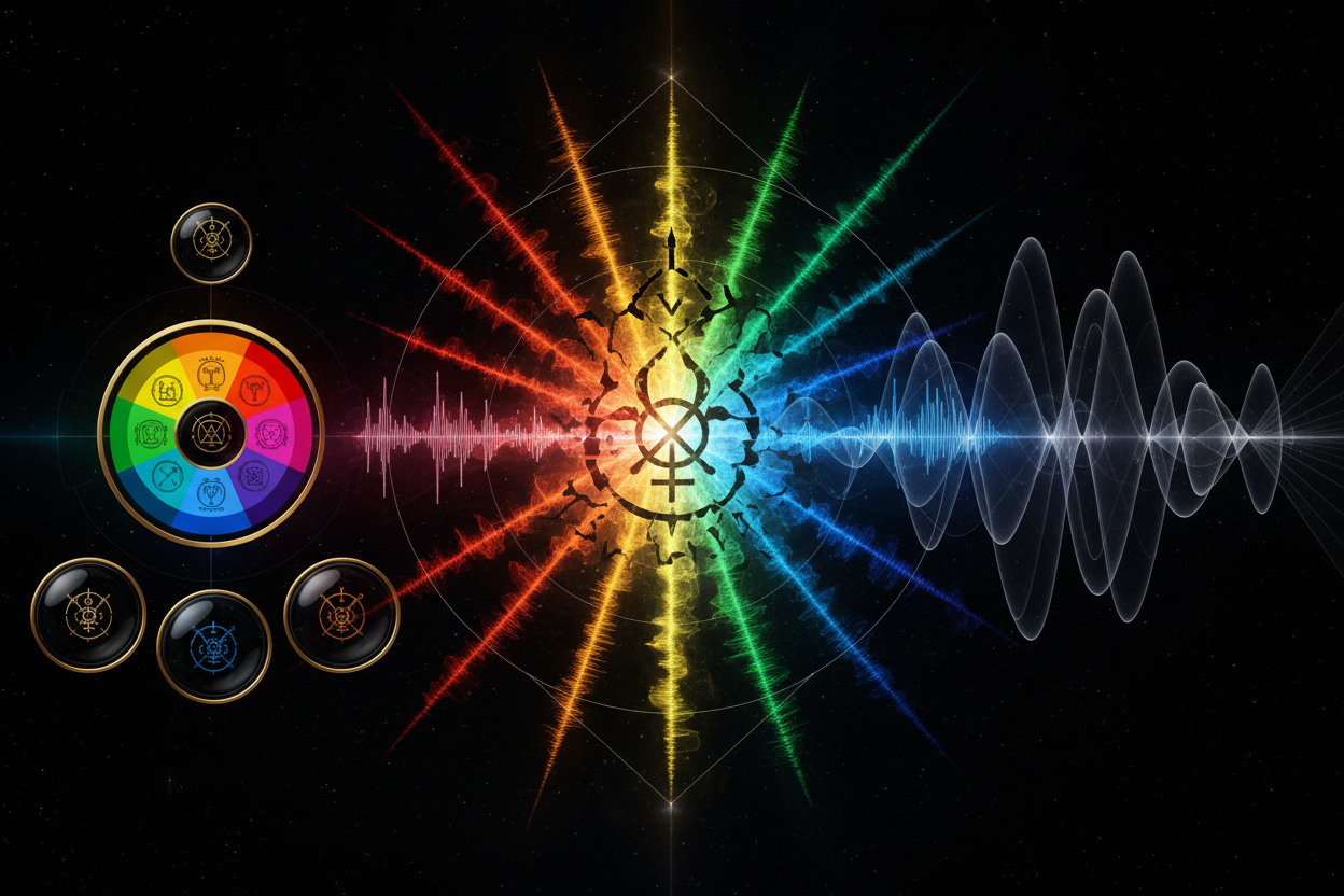 Sigil Magic + Color Theory: Chromatic Frequencies as Vibrational Code ...