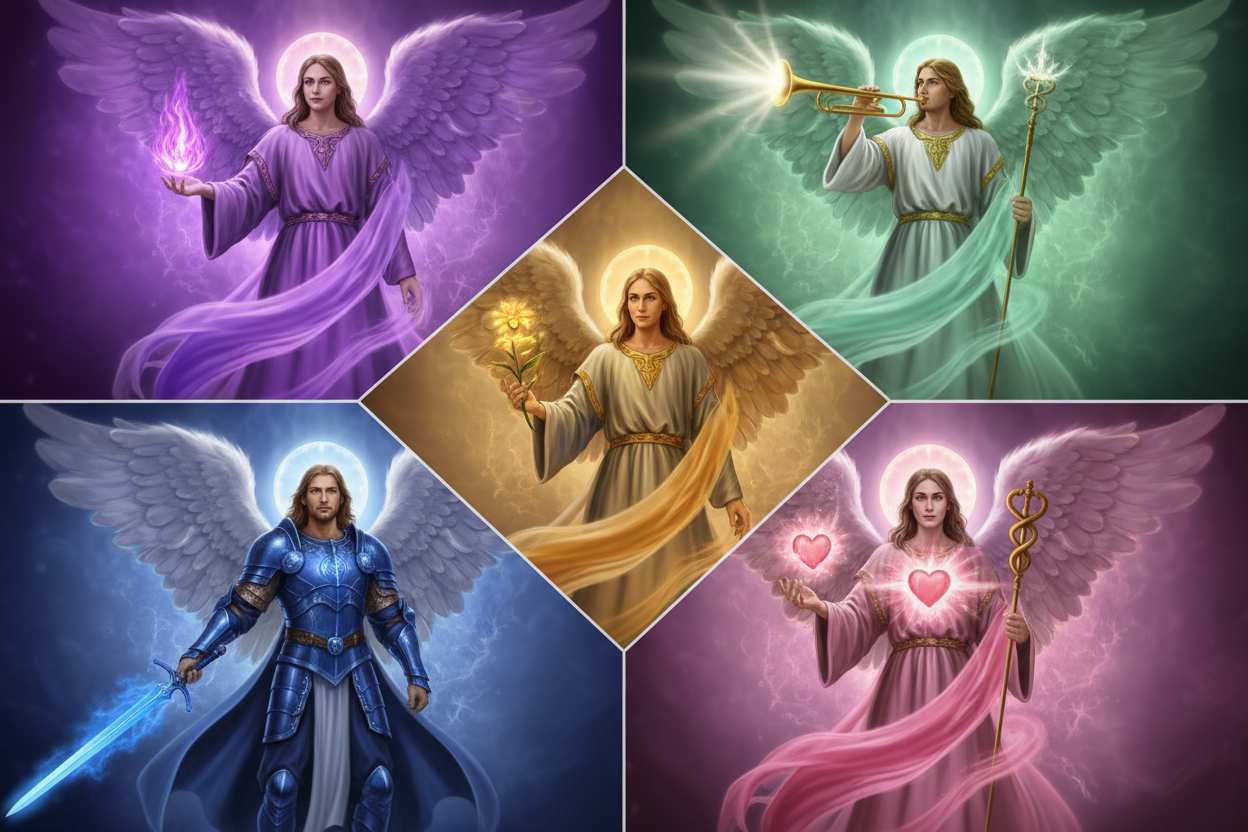 Archangel Zadkiel vs Other Archangels | Complete Mercy Comparison ...