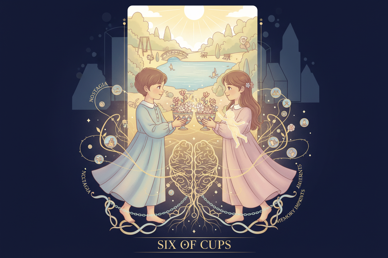 Six of Cups: Nostalgia, Inner Child, Memory Imprints | Cups Psychology ...