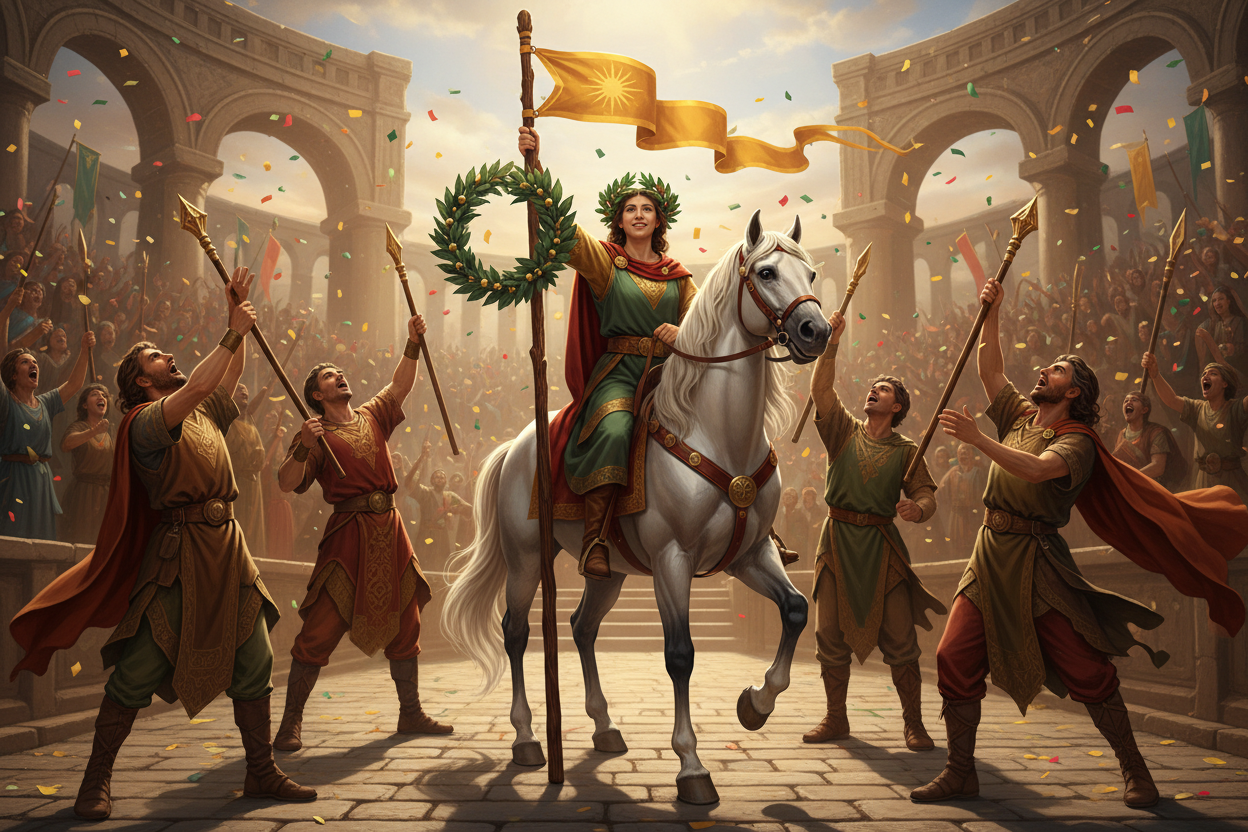 Six of Wands Tarot Card: Complete Guide to Meaning & Symbolism – Nicole ...