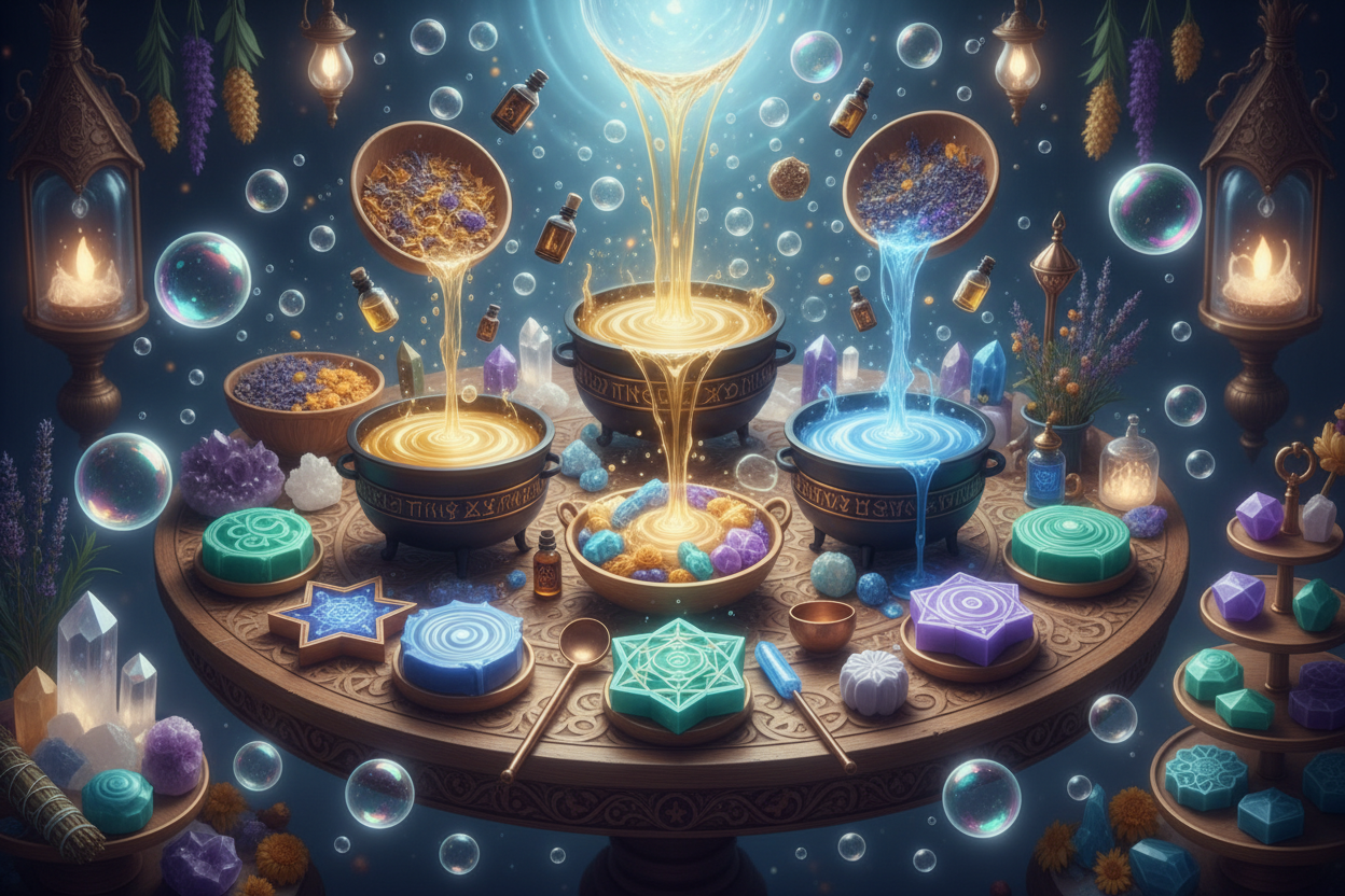 Soap Making Magic: Cleansing & Purification Craft | Complete Guide ...