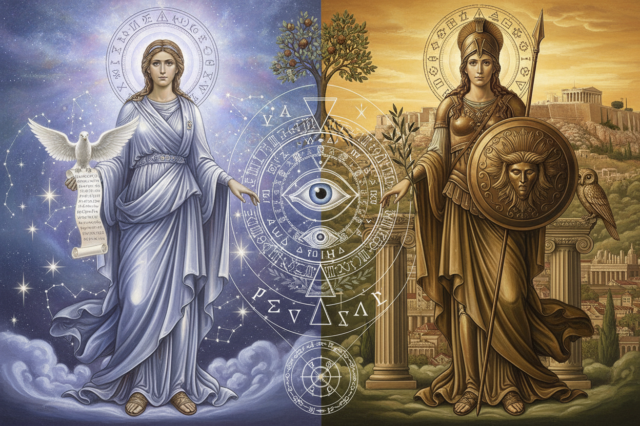 Sophia + Athena: Greek Wisdom | Transcendent Gnosis Meets Strategic ...