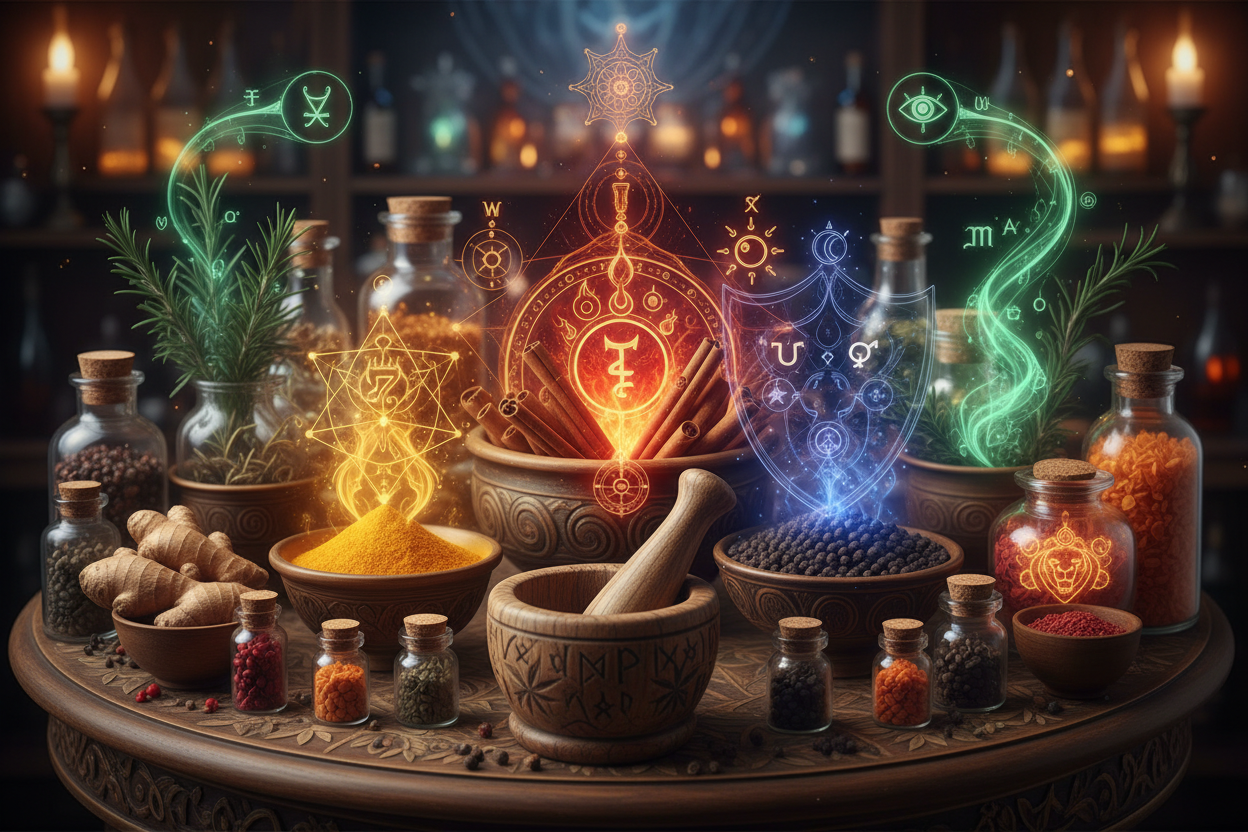 Spice Correspondences: Magical Properties of Common Seasonings ...