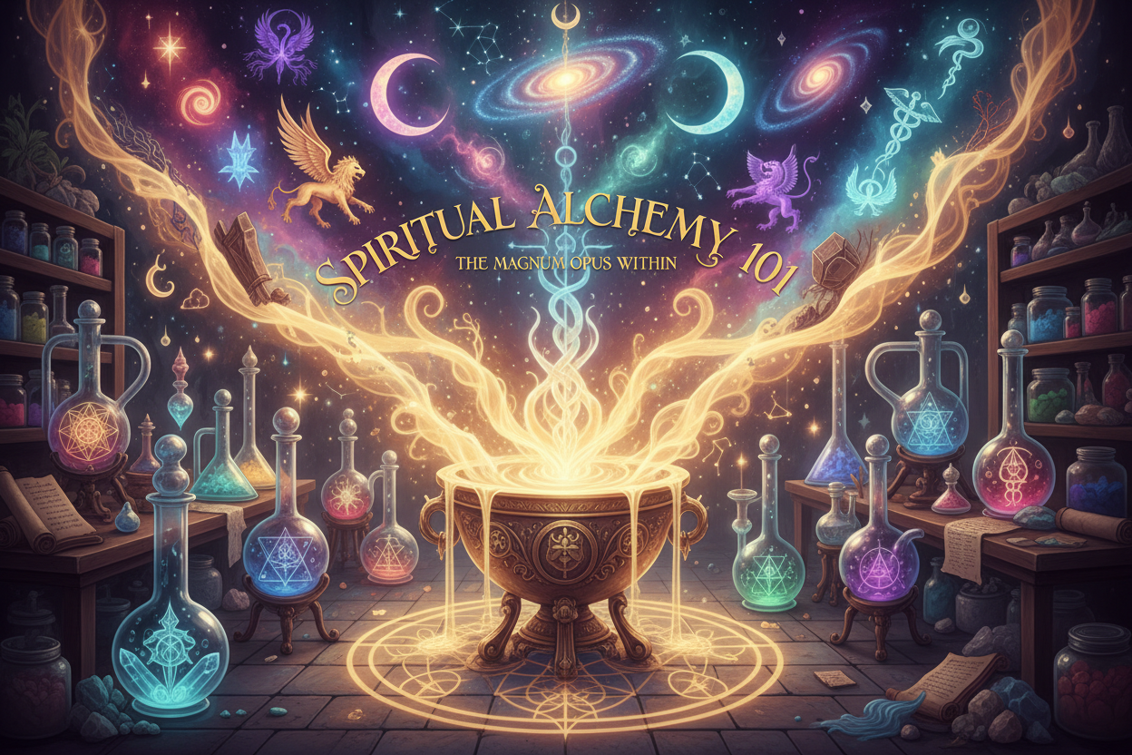 Spiritual Alchemy 101: The Ancient Art of Soul Transformation – Nicole's ritual universe