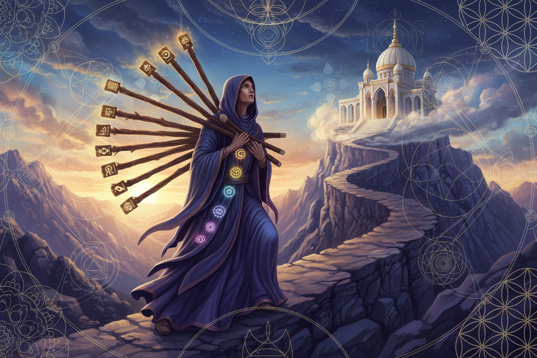 Ten of Wands Spiritual Meaning: The Weight of Spiritual Ambition ...