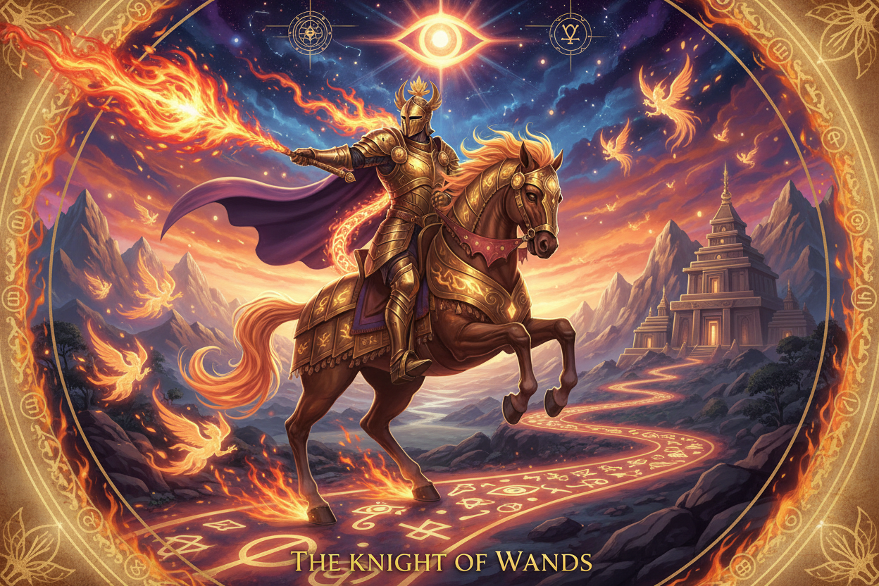 Knight of Wands Spiritual Meaning: Passionate Devotion & Spiritual ...