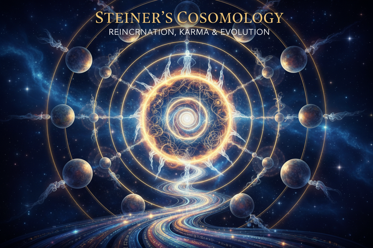 Steiner's Cosmology: Reincarnation, Karma & Evolution - Complete Guide ...